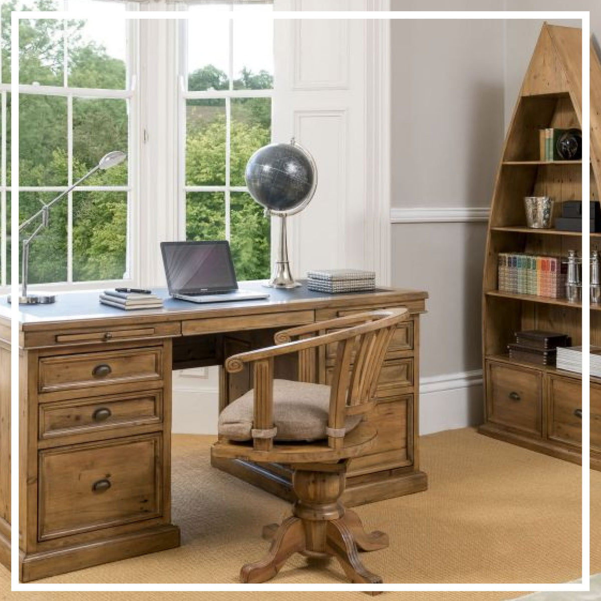 Oxford Antique Office – HomePlus Furniture