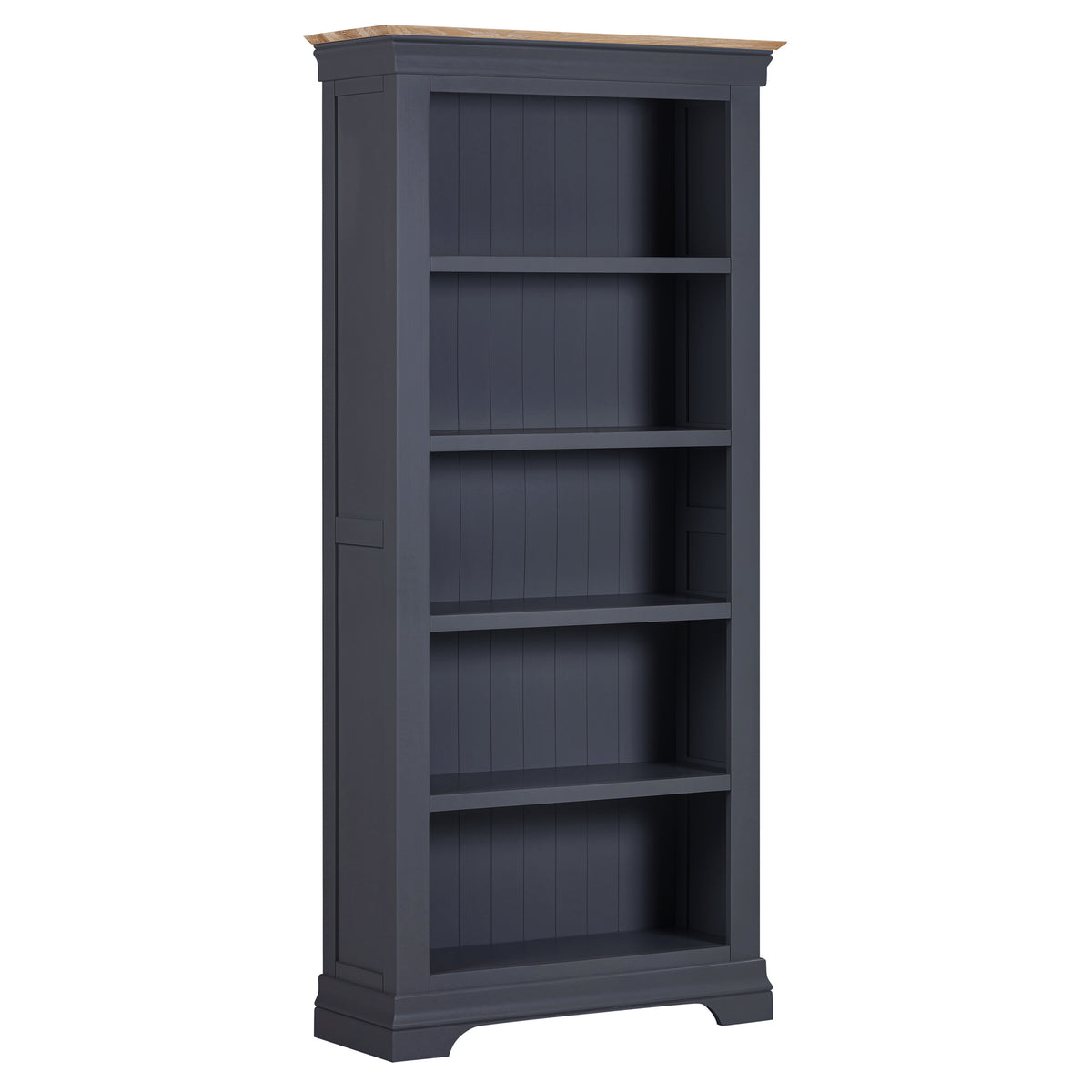 Francis Midnight Large Bookcase – HomePlus Furniture