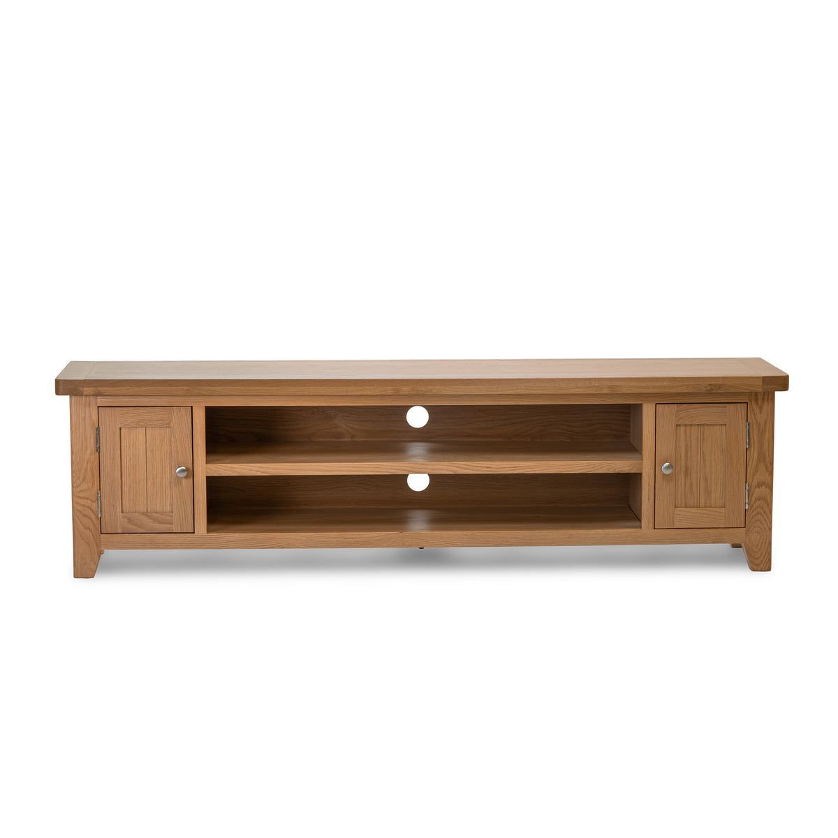 Gloucester Oak Extra Large TV Unit – HomePlus Furniture