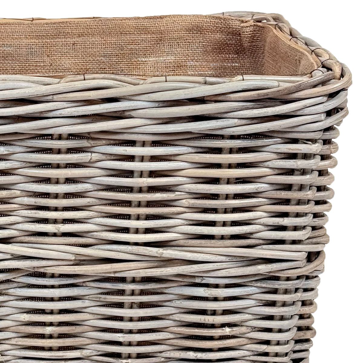 Rectangular Rattan Storage Basket | Large – HomePlus Furniture
