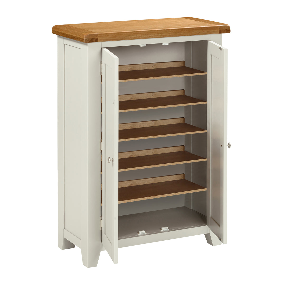 Cambridge Classic Cream Painted Oak Large Shoe Cupboard – HomePlus ...