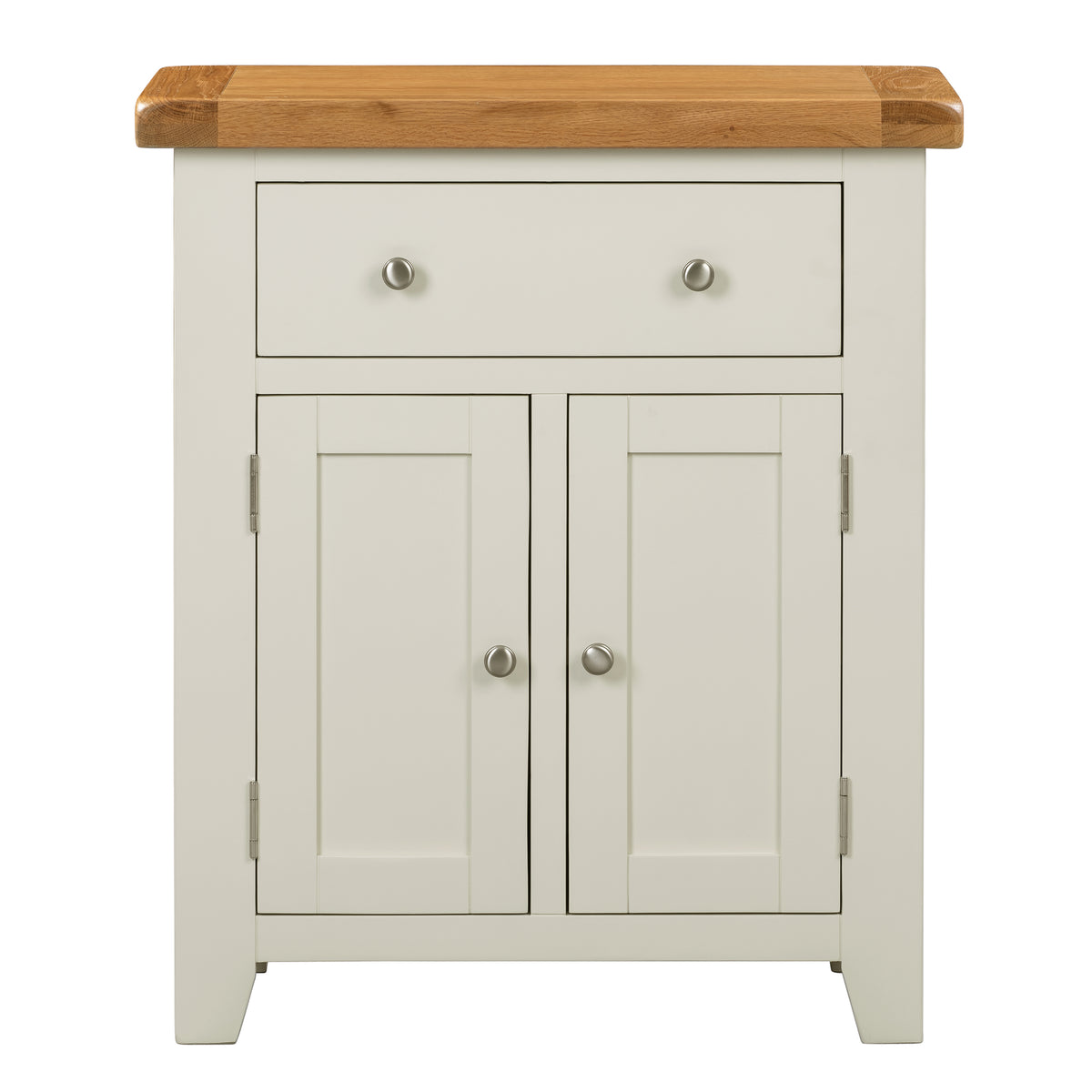 Cambridge Classic Cream Painted Oak Small 1 Drawer 2 Door Sideboard ...