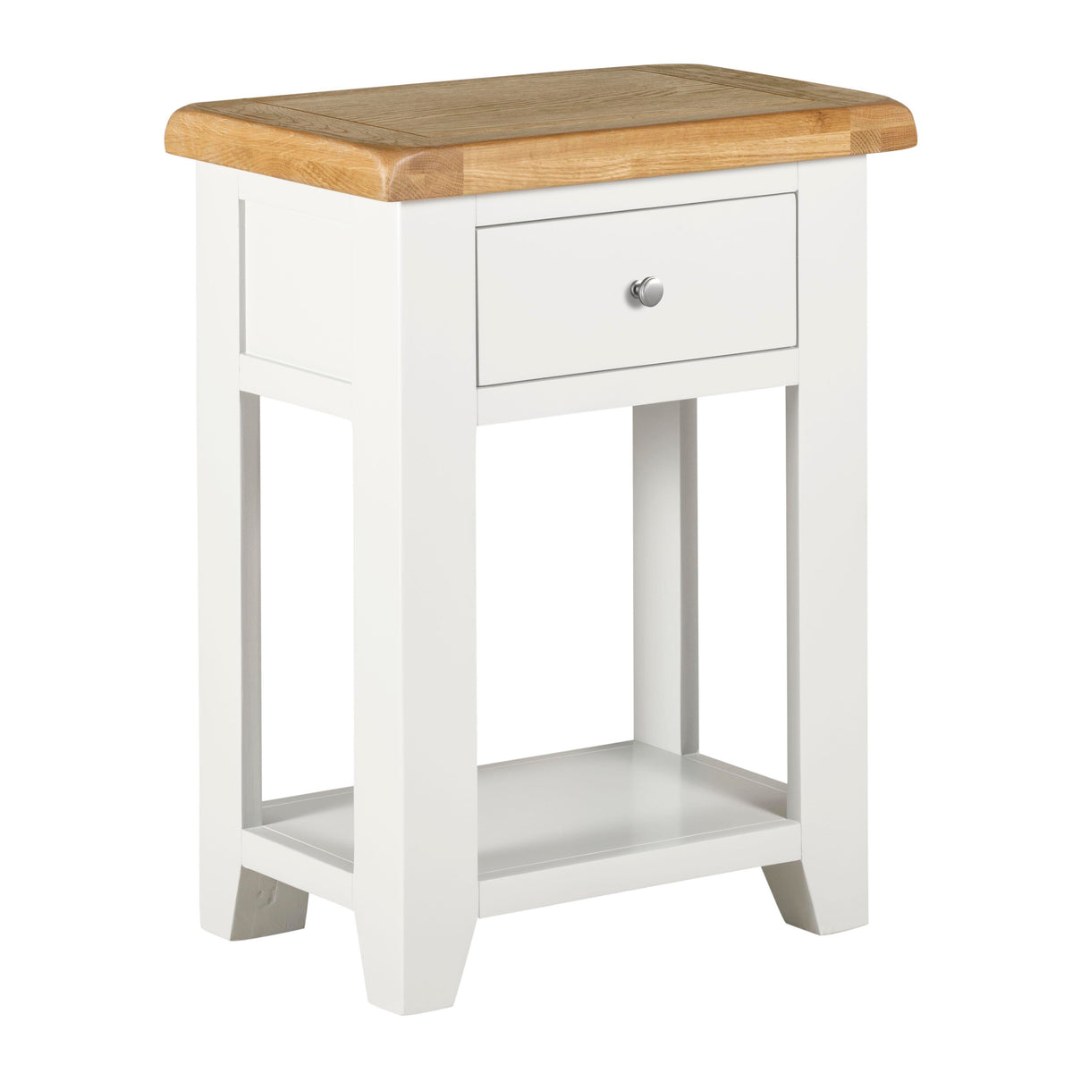 Cambridge Classic Cream Painted Oak 1 Drawer Console Table – HomePlus ...